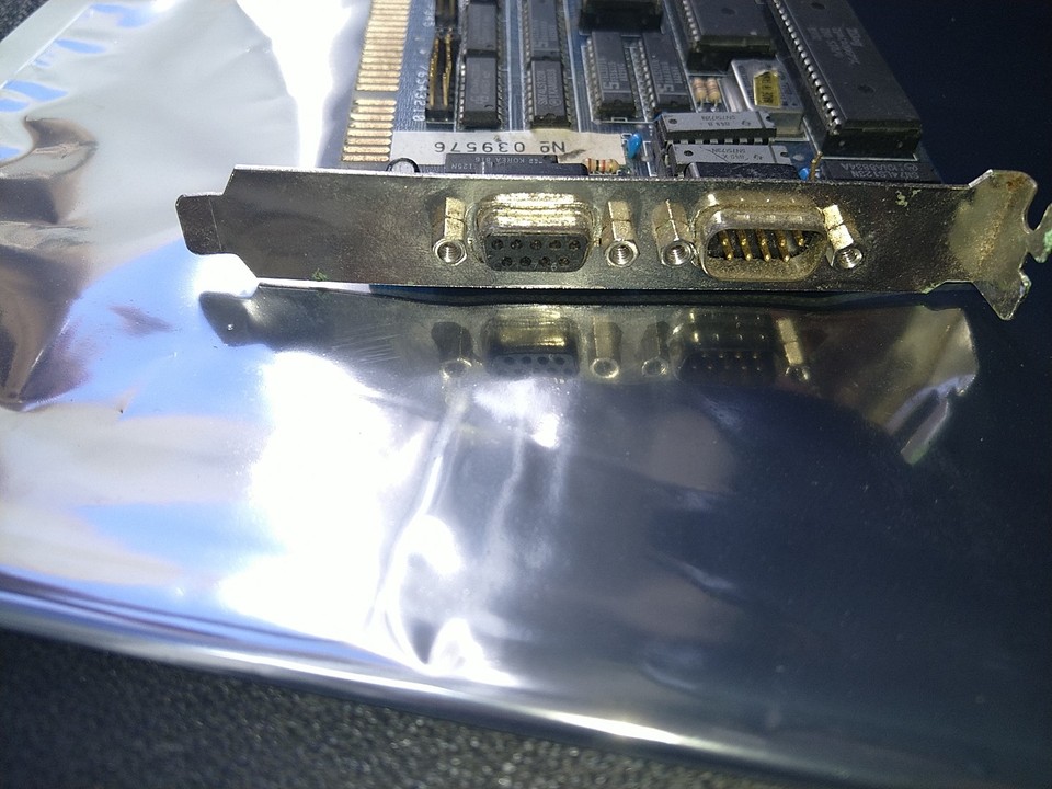 RARE Lantastic 1987 ISA Network Adapter RS232 Card Vintage Zilog Z80 ...