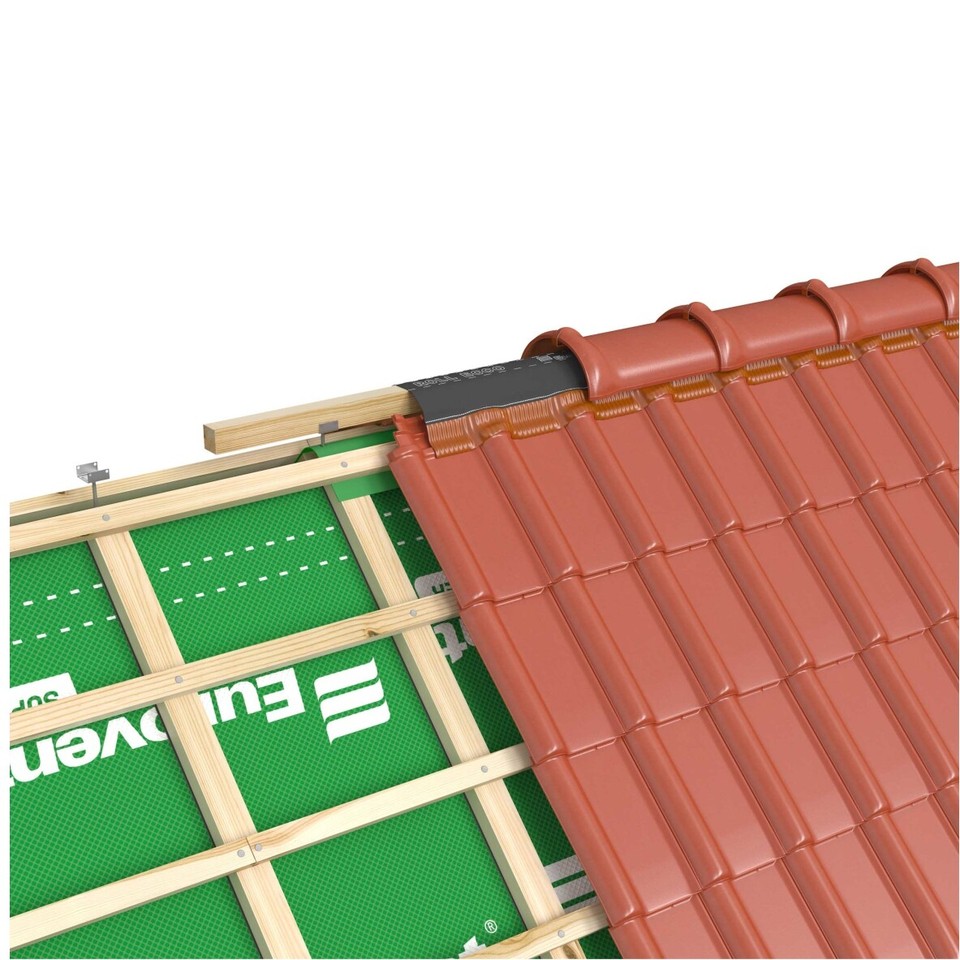 KAUFDACH® Firstband 180-390mm Firstrolle 5lfm Dachfirst Gratrolle ...