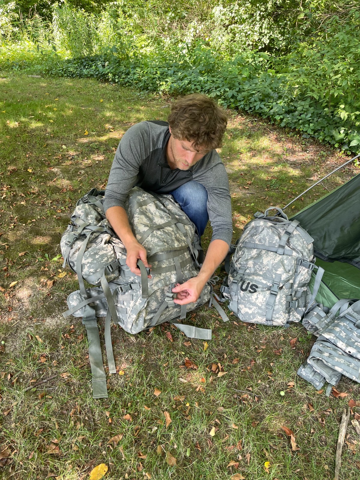 MOLLIE II Large Rucksack With Frame Shoulder and Waist Straps 83 Liter ...