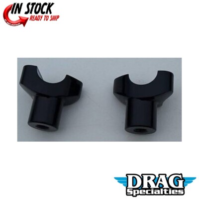 1.7" Black Short Handlebar Risers for Harley Sportster Dyna Softail ...