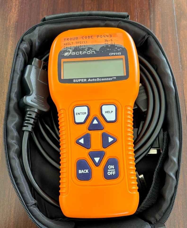 Actron CP9145 AutoScanner OBDII Diagnostic Tool - Excellent Condition ...