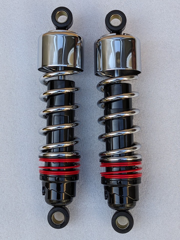 Harley Progressive Suspension-Burly brand slammer plus rear shocks | eBay
