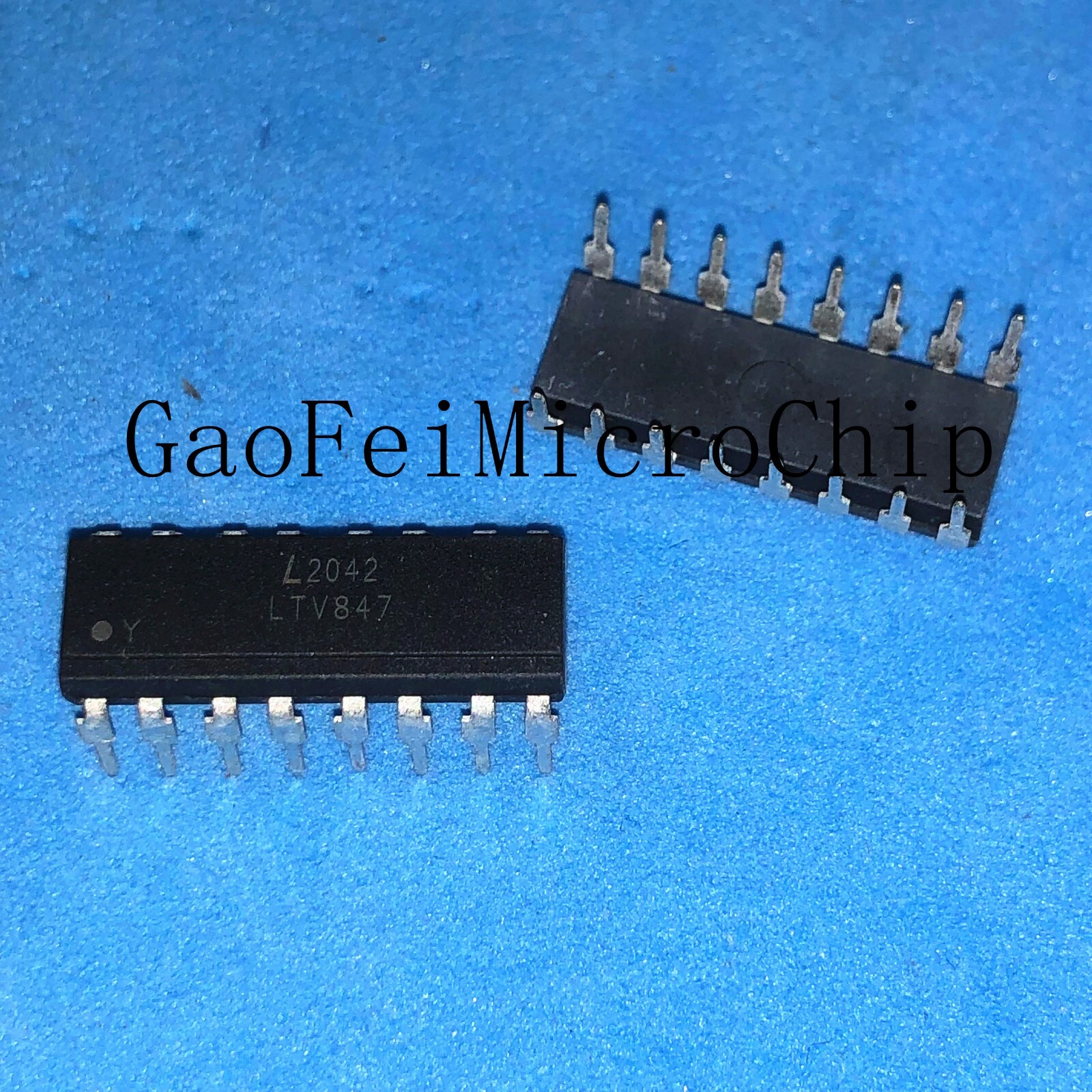 10PCS LTV847 LTV-847 LTVB47 DIP-16 High Density Mounting Type ...