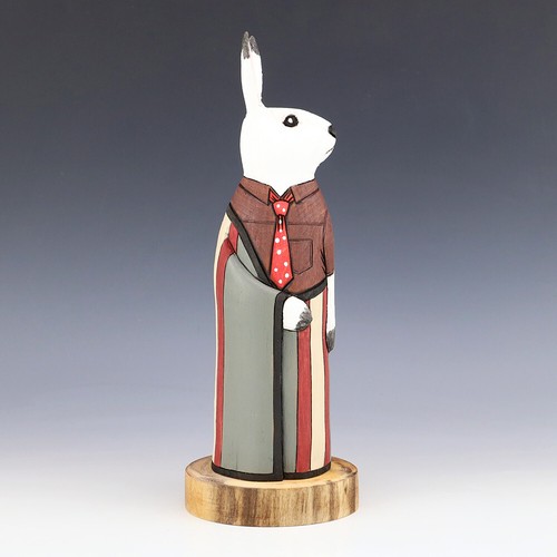 NATIVE AMERICAN NAVAJO FOLK ART RABBIT BY ORLEEN & RAY LANSING | eBay