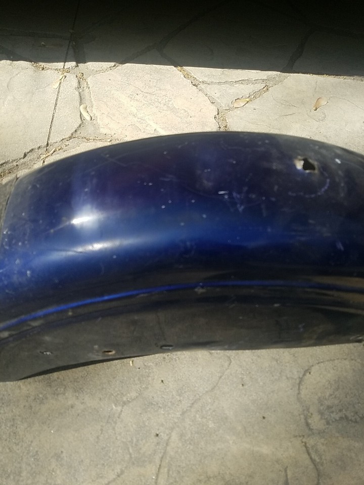 Old Harley-Davidson Motorcycle Original Knucklehead Panhead Rear Fender ...