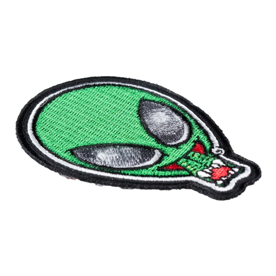 Xenomorph Green Alien Cut Out Patch, Sci-Fi Patches | eBay