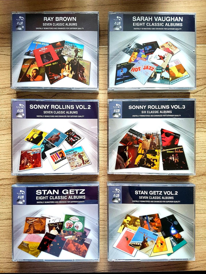 REAL GONE JAZZ MUSIC BOX SETS / COOL JAZZ & HARD BOP (EXCELLENT ...