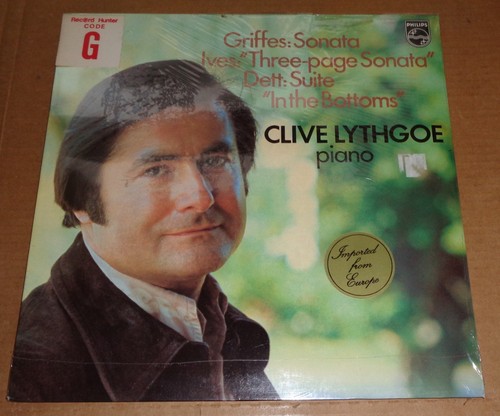 Clive Lythgoe GRIFFES/IVES/DETT - Philips 9500 096 SEALED | eBay