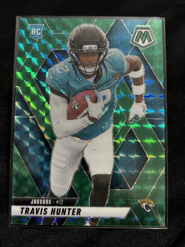 2025 Panini Mosaic Travis Hunter RC Rookie Card Green Prizm SP | eBay