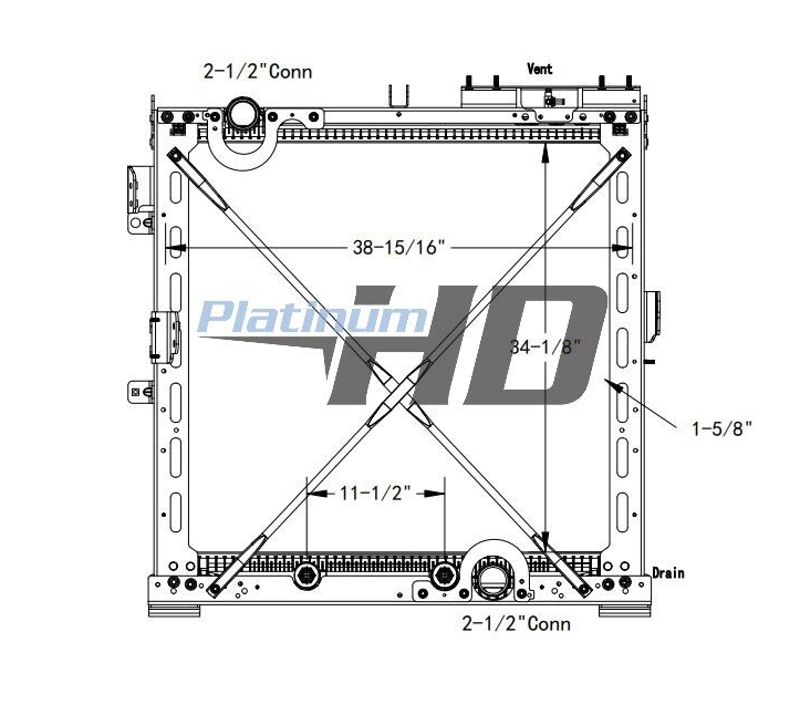 International LT Radiator HDC011265PAF (800-38617) | eBay