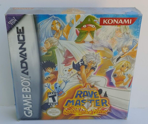 Rave Master Special Attack Nintendo Game Boy Advance GBA Authentic New ...