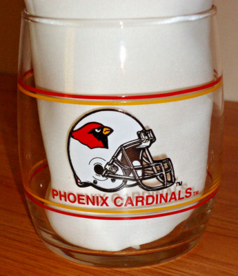 PHOENIX CARDINALS 3.75" Drinking Glass | eBay