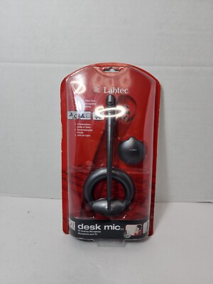 LABTEC PC DESKTOP MICROPHONE DESK MIC 524 NEW IN BOX | eBay