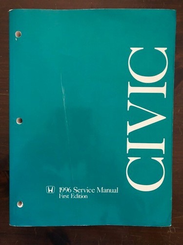 1996 Honda Civic Service Manual | eBay