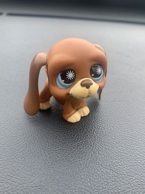 RARE Authentic 2006 LPS C-031 Littlest Pet Shop Toy Dachshund Brown ...