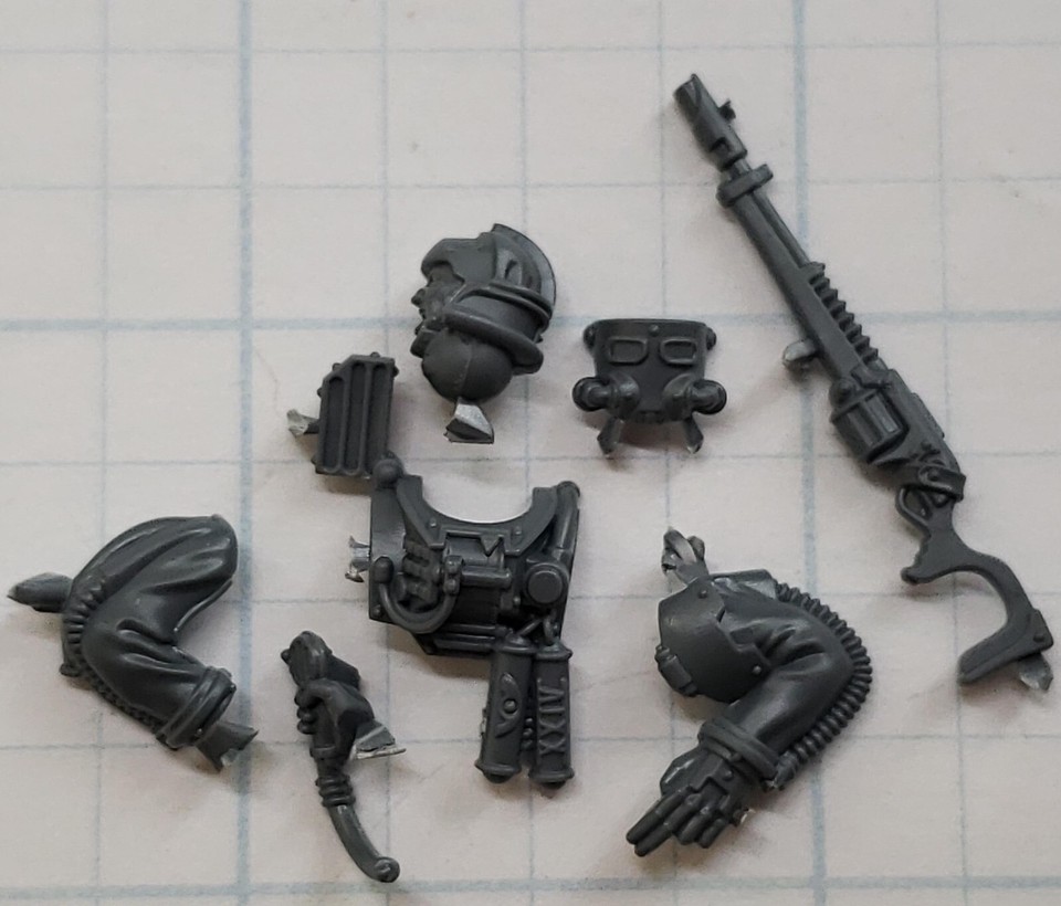 Warhammer 30k Solar Auxilia Tactical Command Section BITS BITZ Multi ...