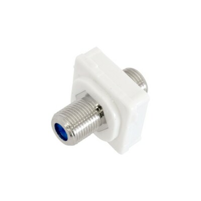 3GHz F Type Scoket to F Type Socket Insert suits Clipsal Wall Plate ...