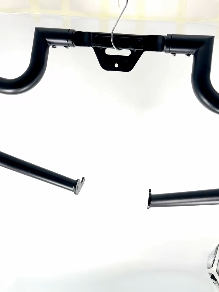 NEW Black Harley Softail Engine Guard BAR Street Bob Fat Boy Low Rider ...