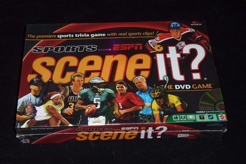 NEW SEALED ESPN Sports Scene It DVD Game NFL NBA MLB NHL Pro Sports ...