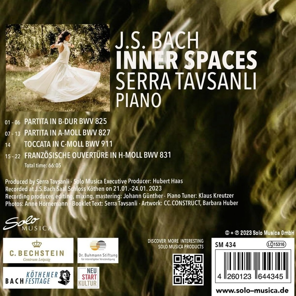 Johann Sebastian Bach Serra Tavsanli: Inner Spaces (CD) Album (US IMPORT) 4260123644345| eBay