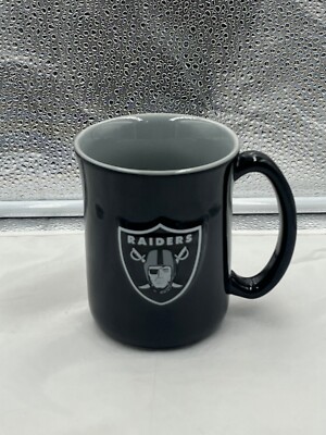 Las Vegas Raiders NFL Black 14oz Coffee Mug Cup Logo Brands New | eBay