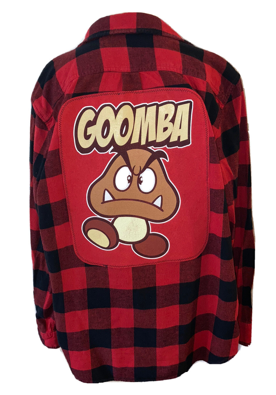 Custom GOOMBA Mushroom Super Mario Brothers Graphic S… - Gem
