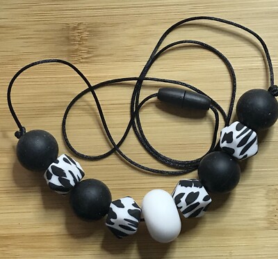 Silicone Sensory Children's Necklace AUtism ADHD Biters BPA Free Made ...
