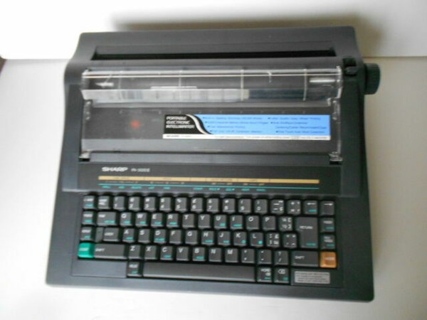 Sharp Pa-3020 II Portable Electronic Intelliwriter Typewriter Word ...