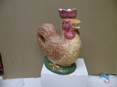 ROOSTER PITCHER BY BLOCKS COUNTRY FARMS GANZ VINTAGE | eBay