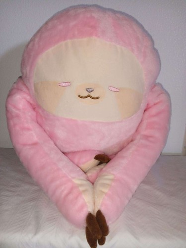 Yell Sloth Plush Pink Arm Connect NEW with Tag | eBay