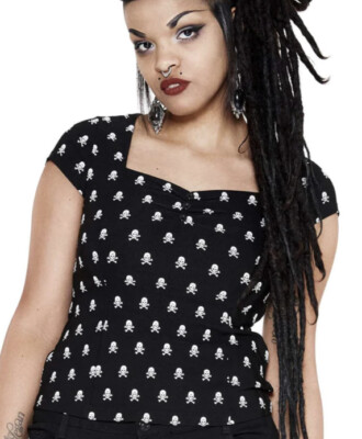 killstar Bad 2 The Bone Blouse | eBay