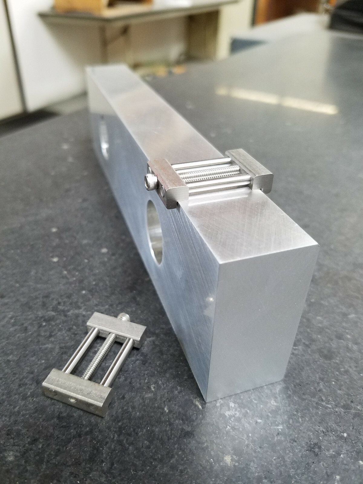 Mill vise stops set of (2) Low Profile for 1.0 inch milling machine ...