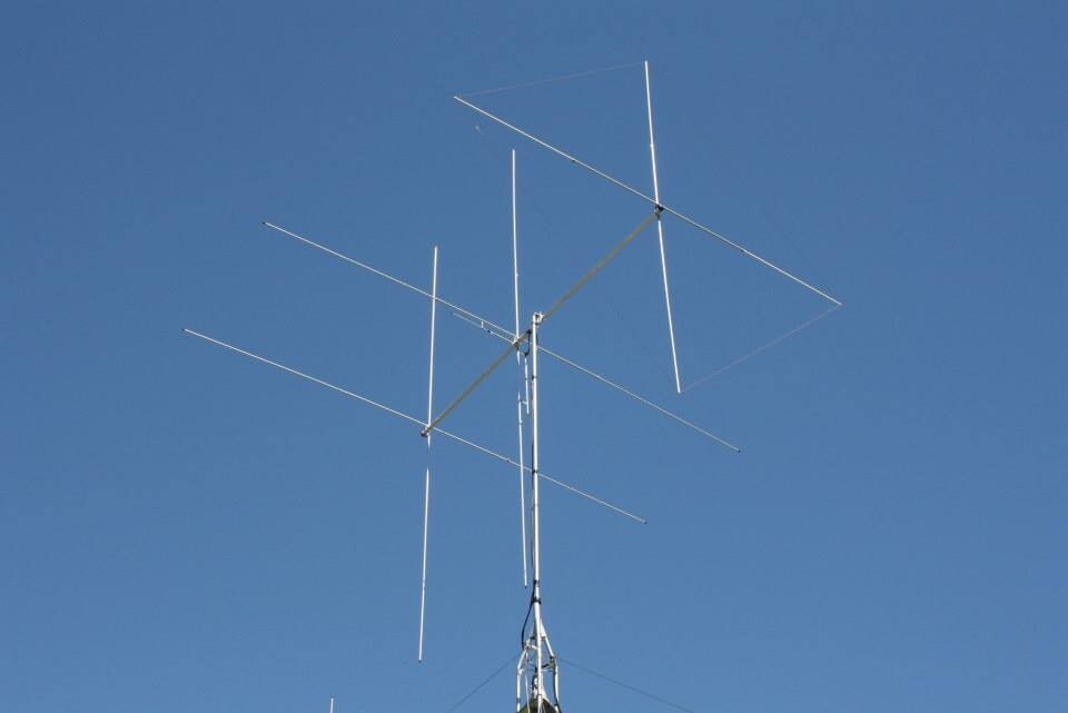 MaCo COMET CB Base Station Beam Antenna-Dual Polarity-3 Element w/Quad Reflector | eBay