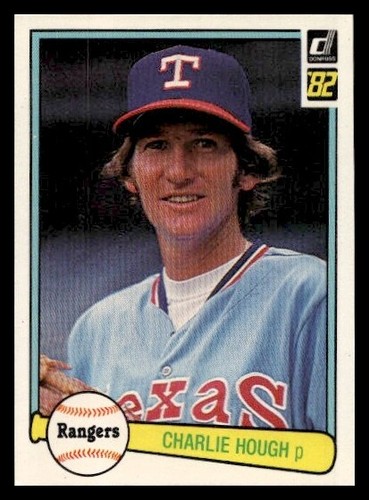1982 Donruss #447 Charlie Hough Texas Rangers Baseball card | eBay