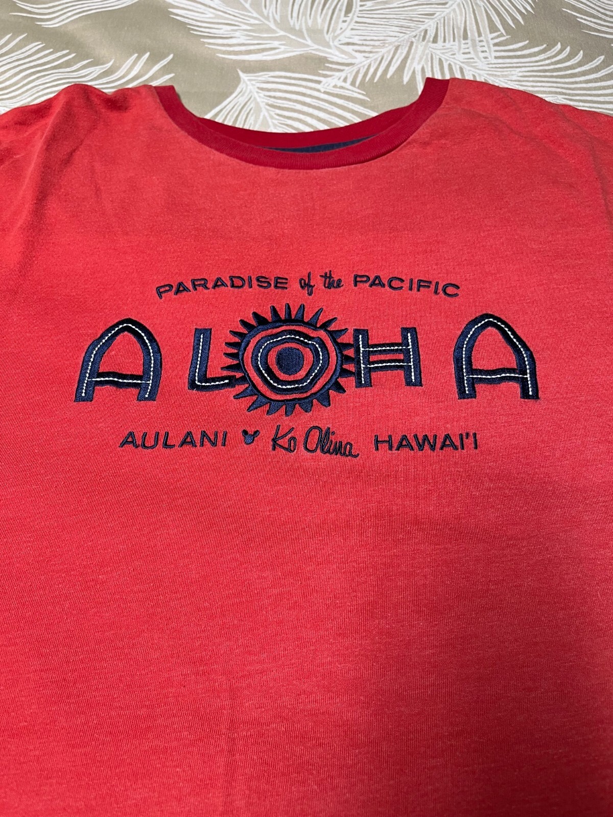 Aulani XXL Aloha Paradise of the Pacific Ko Olina Hawaii Orange Shirt ...
