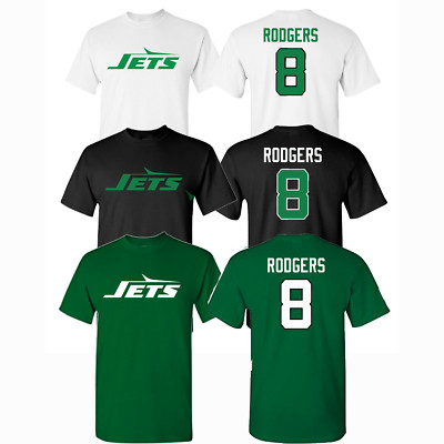 New York Jets Aaron Rodgers Number 8 Shirt | eBay