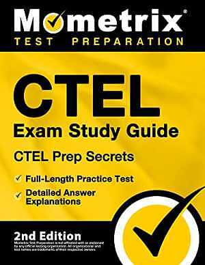 CTEL Exam Study Guide - CTEL Prep - Paperback, by Mometrix Test Prep ...