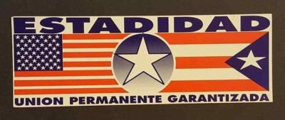 VTG STICKER UNUSED / PNP / PARTIDO NUEVO PROGRESISTA / PUERTO RICO 1993 ...