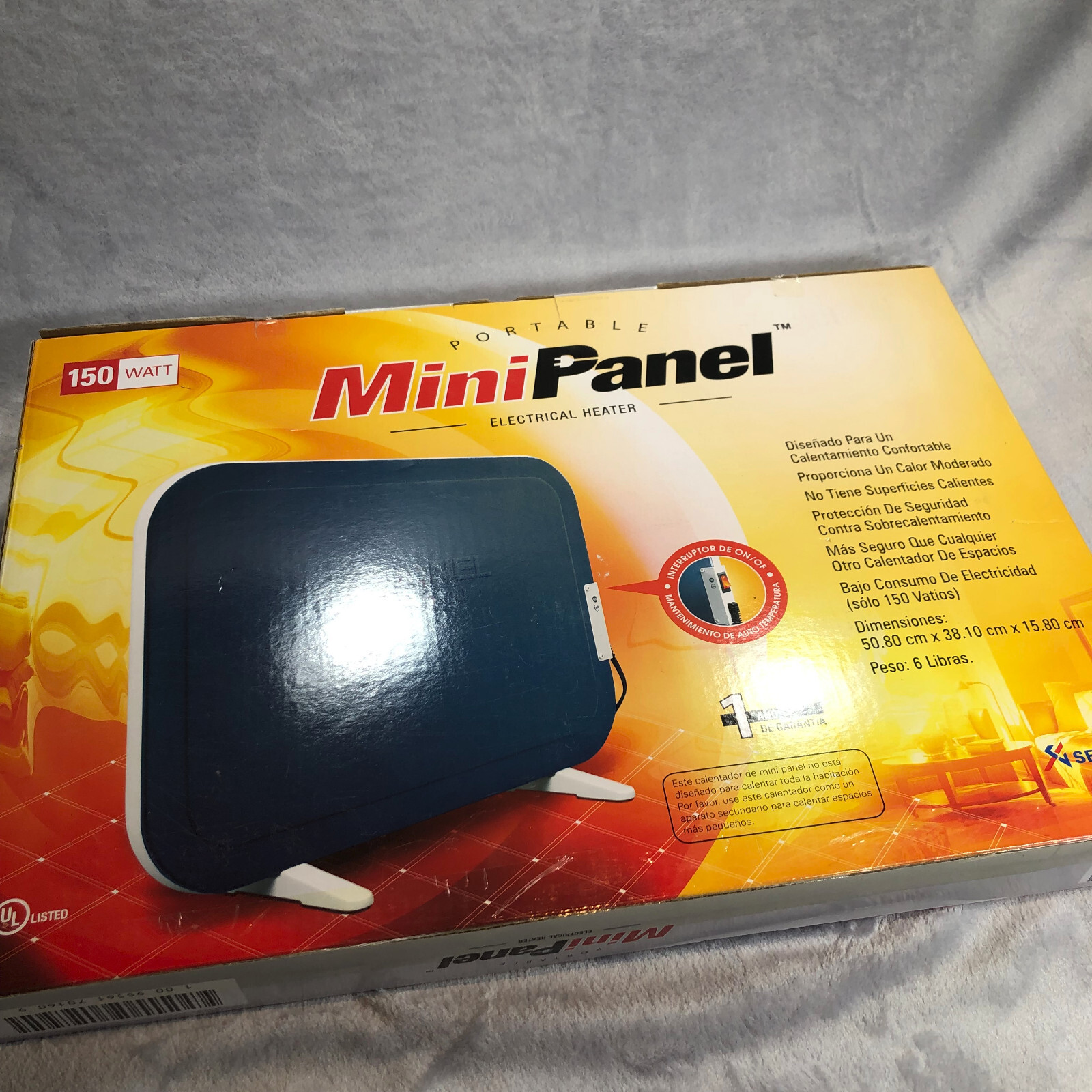 Sengoku 150 Watt Mini Panel Electric Space Heater Sp-160 for sale ...