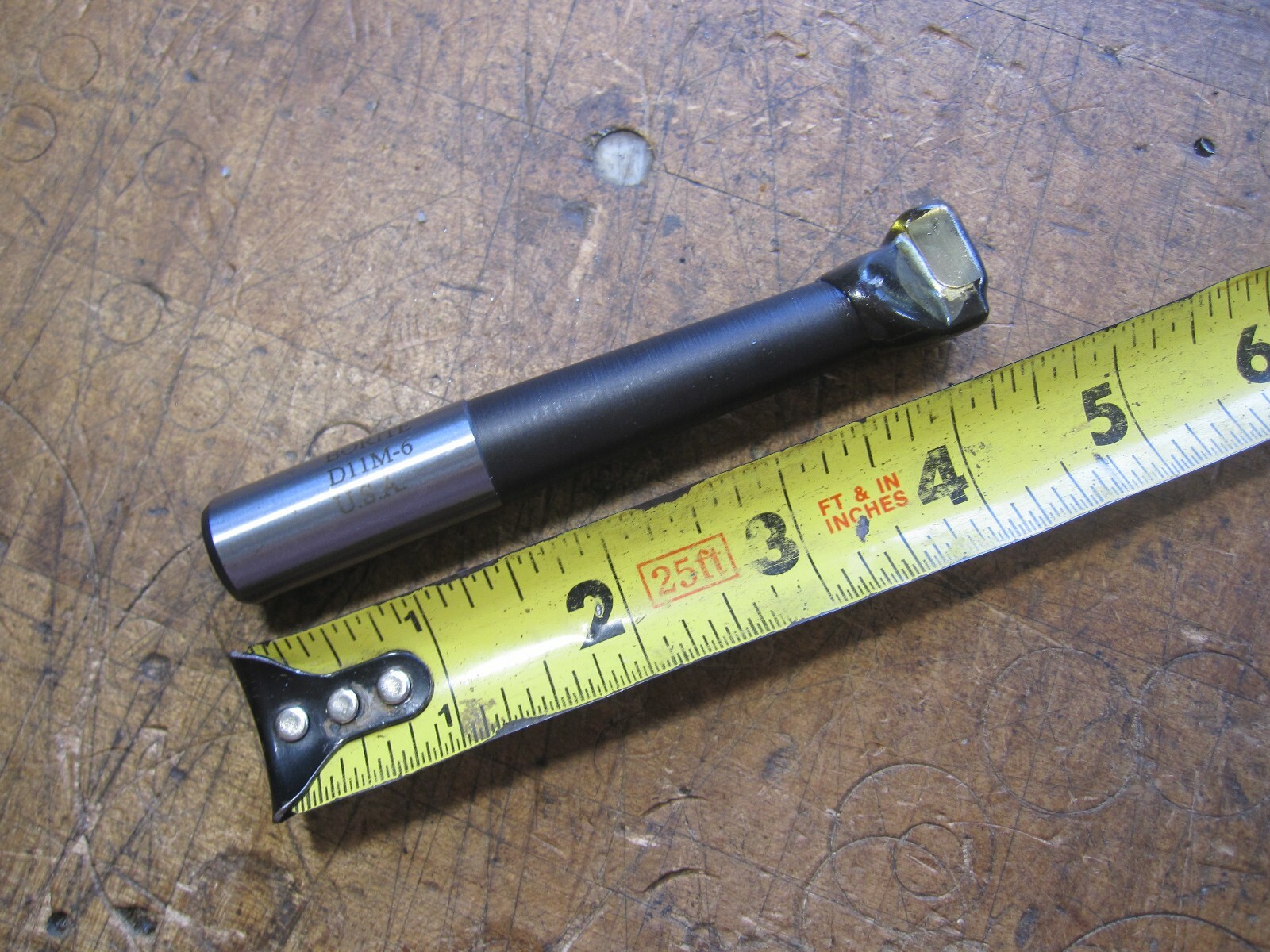 BORITE D11M-6 carbide tipped 3/4" min bore 2-3/4" Depth boring bar 5/8 ...