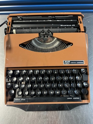 Smith Corona SUPER-G Ultra-Portable Manual Typewriter 1970s | eBay