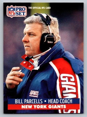 1991 Pro Set #72 Bill Parcells | eBay