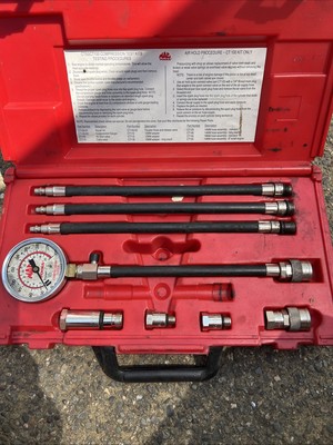 MAC TOOLS CT100 Compression Test Kit With Case Missing One Unit And ...