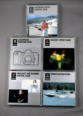 Minolta Maxxum Creative Expansion Cards, lot of Five for Maxxum 7000 | eBay