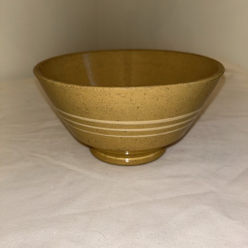 Yelloware Yellow Ware Small Tea Bowl Antique Mocha Ware | eBay