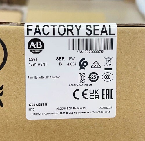 Allen-Bradley 1794-AENT SER B Flex I/O EtherNet/IP Adaptor AB New Factory Sealed | eBay