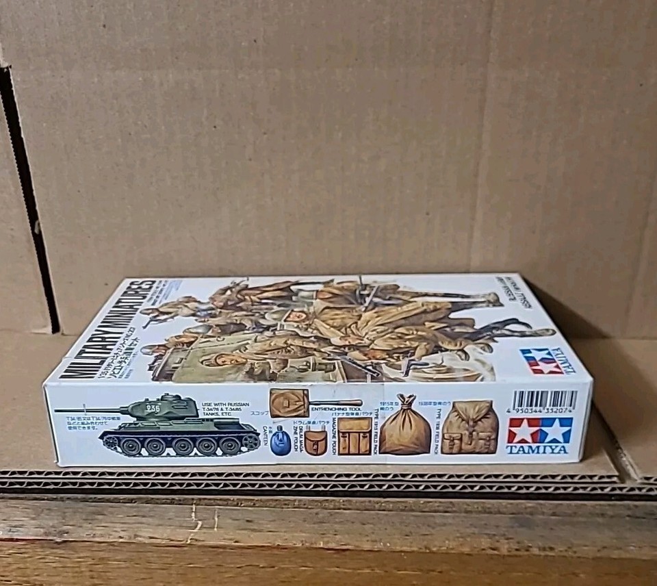 Tamiya 1/35 SCALE RUSSIAN ARMY ASSAULT INFANTRY Military 35207 | eBay