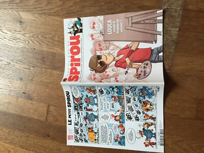 JOURNAL BD SPIROU 3915 24 avril 2013 couverture louca | eBay