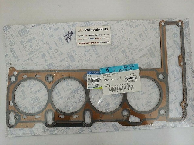 6640160020 Genuine Cylinder Head Gasket for SsangYong ACTYON KYRON ...