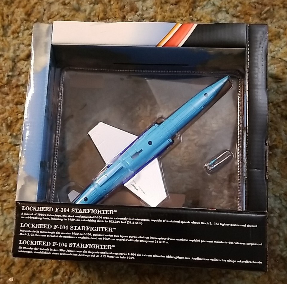Matchbox Collectibles Lockhead F-104 Starfighter Lt Colonel Fitzhugh ...